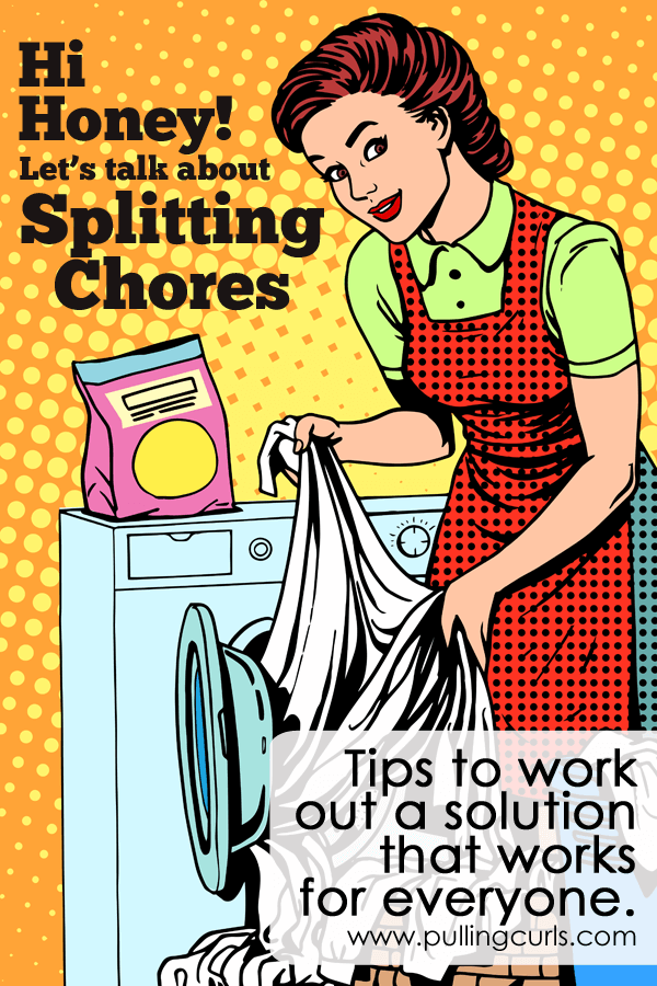 Splitting Household Chores In Marriage Pulling Curls
